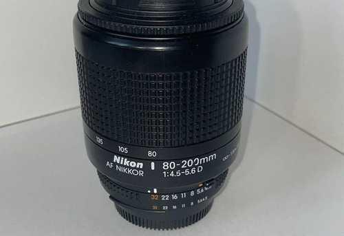 Объектив Nikon 80-200 4.5-5.6 D