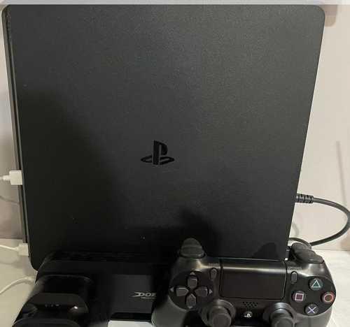 Sony playstation 4 ps4 slim 1tb прошитая