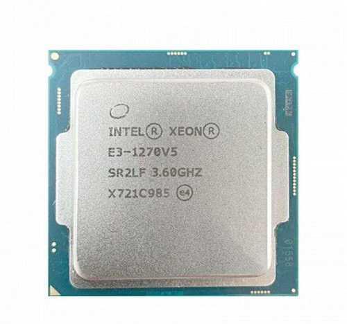 Xeon e3-1270v5