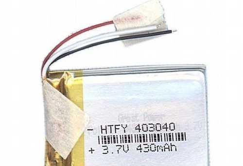 Аккумулятор Li-Pol (батарея) 4x30x40mm 3pin 3.7V/4