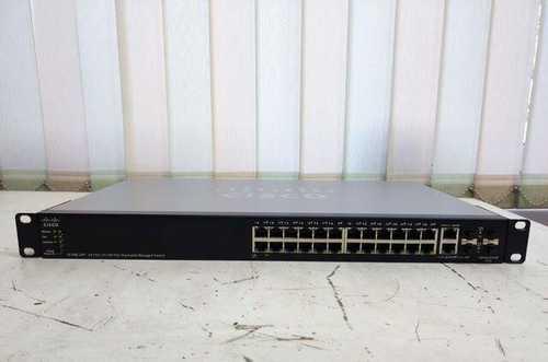 Управляемый POE коммутатор Cisco SF500-24P