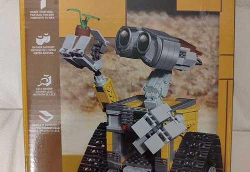 Конструктор lego аналог Валли wall-e, добрый робот