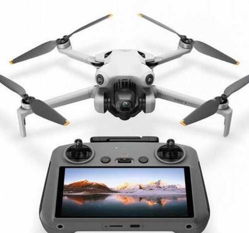 Квадрокоптер DJI Mini 4 Pro Fly More Combo Plus