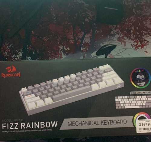 Игровая клавиатура RedRagon Fizz Rainbow K617-R