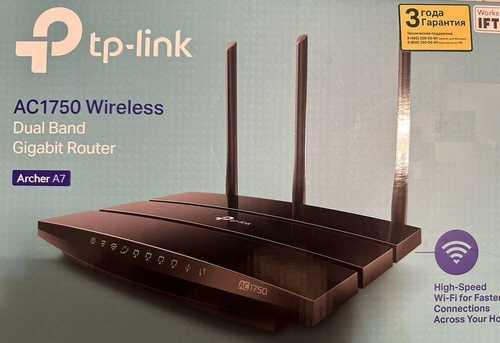 Wifi роутер tp link archer a7