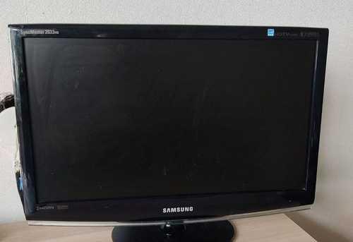 Монитор Samsung SynsMaster 2033HD