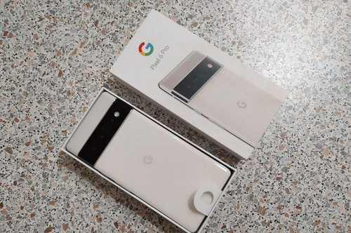 Google Pixel 6 Pro 12/128GB, Cloudy White, USA