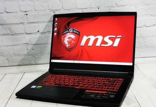 Игровой MSI Gf63/FHD15.6/i7-9750H/16GB/512/GTX1650