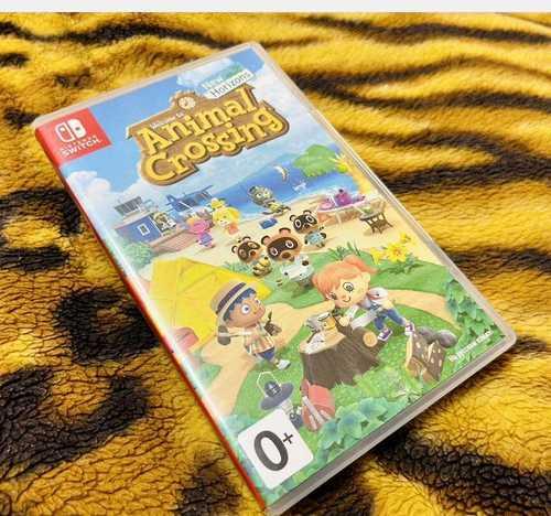 Animal crossing new horizons картридж