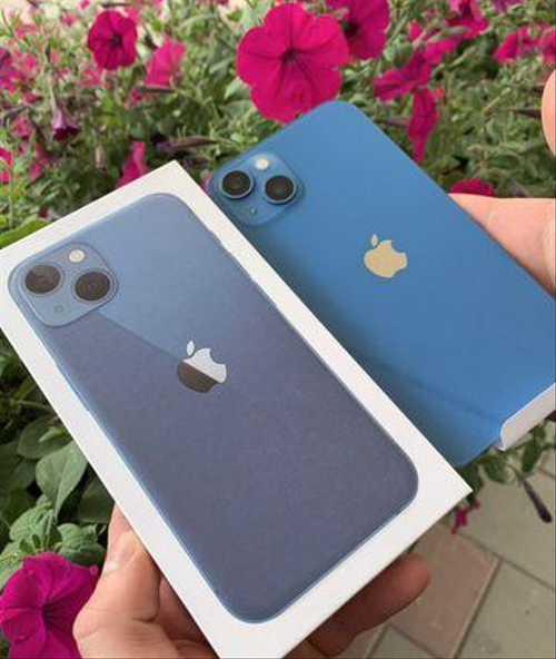 iPhone XR (13 корпус) 128 гб синий