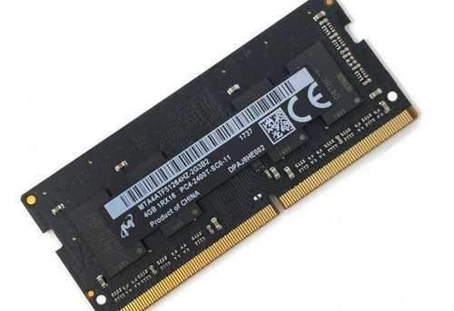 4Gb Micron MTA4ATF51264HZ-2G6E3 DDR4 2666 sodimm