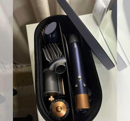 Стайлер dyson HS05 long Dark Blue/Copper