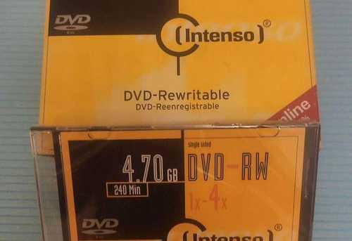 Перезаписываемый диск DVD-RW Intenso 4.7gb
