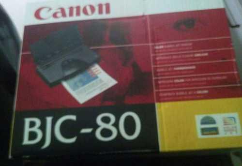 Принтер Canon bjc 80