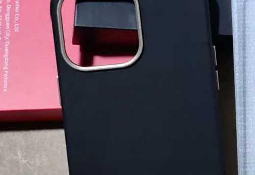 Кожаный чехол на iPhone 14 Pro Max новый