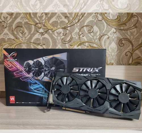 Видеокарта asus strix RX 480 8Gb Gaming