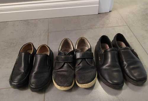 Туфли черные для школы
