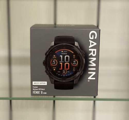 Garmin Fenix 8 Amoled Sapphire 51 mm Carbon Gray D