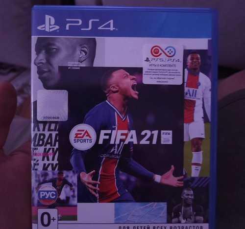 Игра на ps4 "FIFA 21"