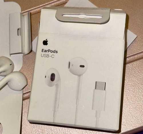 Наушники earpods type c проводные