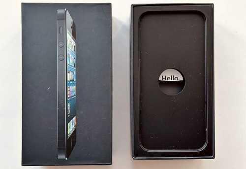 Коробка для iPhone 5, 16 Gb, black