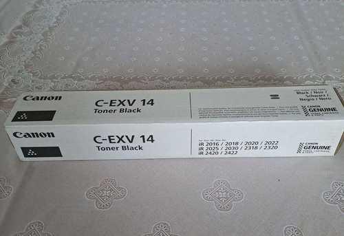 Картридж оригинал Canon C-EXV14 0384B006 черный