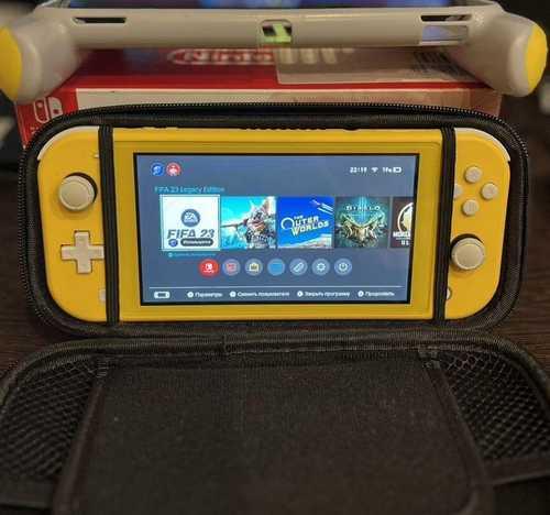 Nintendo switch lite прошитая 256