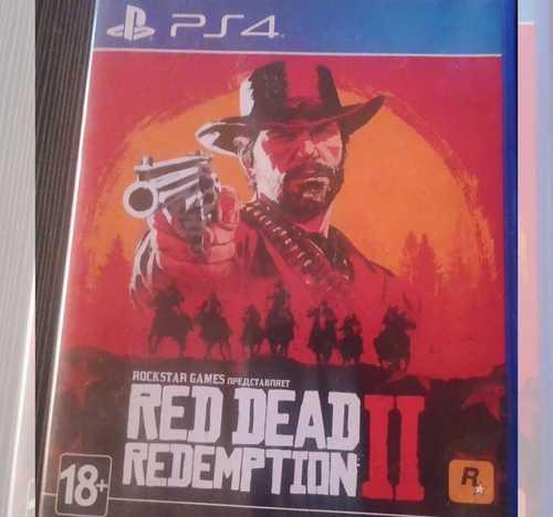Red Dead Redemption 2 ps4 диск на русском