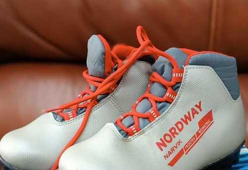 Лыжные ботинки nordway 33