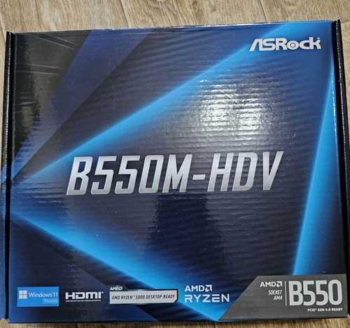 Материнская плата ASRock B550M-HDV