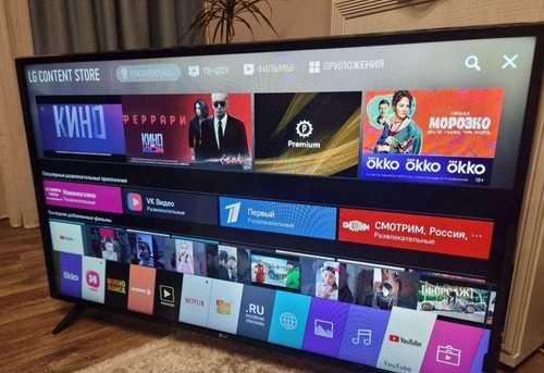 Свежий метровый SMART, LED TV, LG, 109 см, Wi-Fi