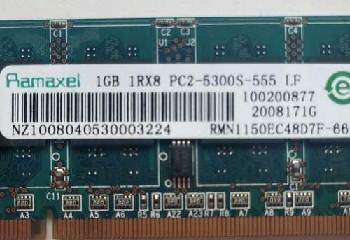 Оперативная память DDR2 1Gb / 2Gb 667Mhz