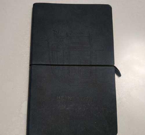 Bullet journal на резинке с закладкой