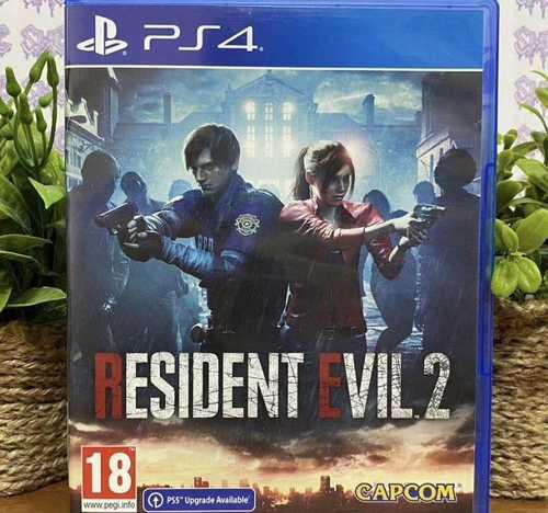 Resident evil 2 новый диск ps4 ps5