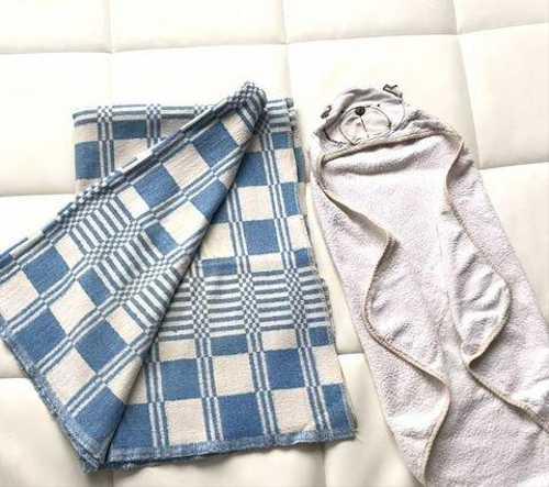 Одеяло 186х136 и детское полотенце капюшон
