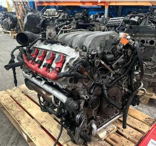 Двигатель Audi Q7 4L 4.2 л 350 лс V8 FSI BAR