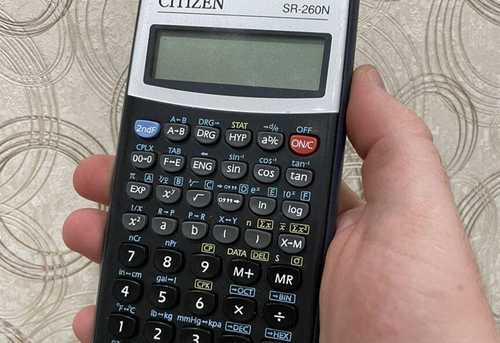 Инженерный калькулятор citizen (подойдет для егэ)