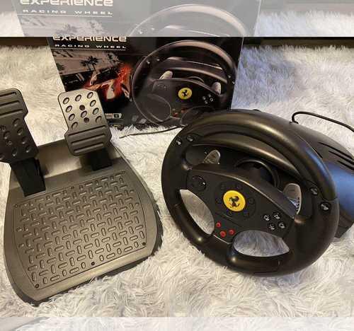 Игровые рули thrustmaster ferrari GT и mad catz