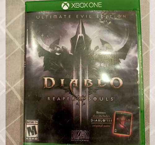 Диск Diablo 3 на xbox one лиценз