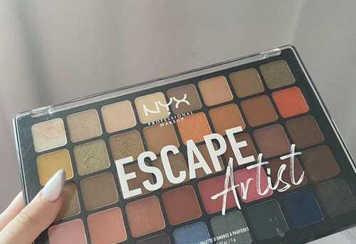 Палетка теней NYX Escape artist