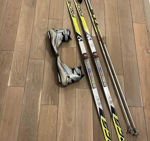 Лыжи беговые fisher rcs skatecut cold 192