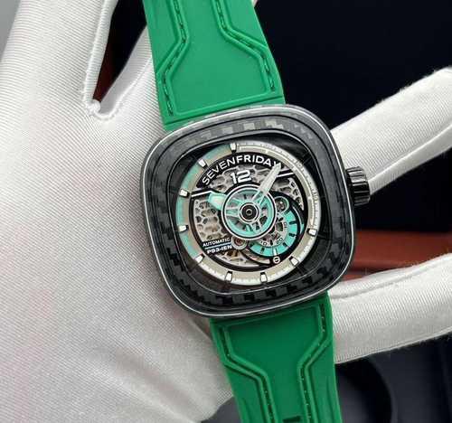 Часы мужские Sevenfriday зеленые