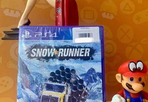 PS4 Snow Runner (русские субтитры)