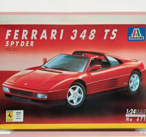 Сборная модель 1/24 Italeri Ferrari 348ts