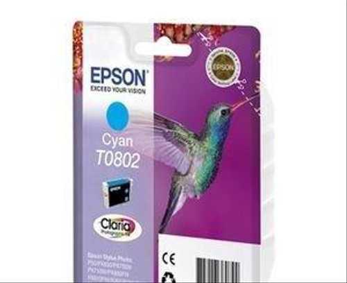 Картридж Epson T0802 Cyan C13T08024011