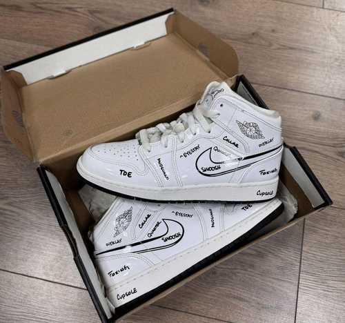 Nike Air Jordan 1 Mid GS "Schematic"