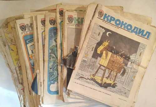 Журналы крокодил периода СССР