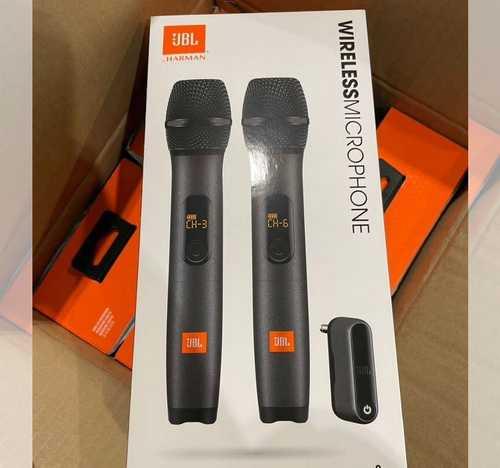 Оригинальные, беспроводные микрофоны JBL, 2шт