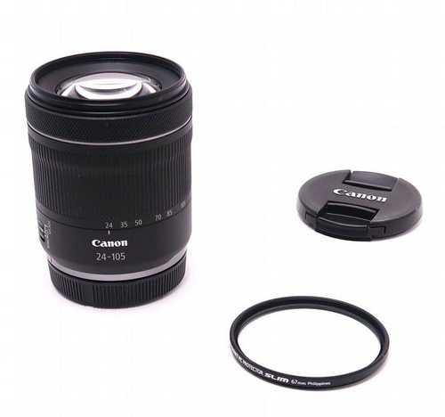 Объектив Canon RF 24-105 f4-7.1 IS STM +фильтр