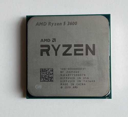 Процессор AMD Ryzen5 3600